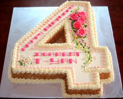 Number Shape Cake – ArenaFlowers