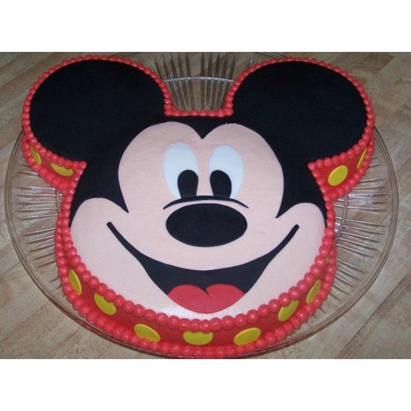 Mickey Mouse Shape Cake – ArenaFlowers